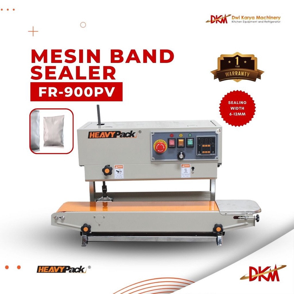 Jual Heavy Pack Mesin Band Sealer PV Pengemas Produk Vertical FR-900PV ...