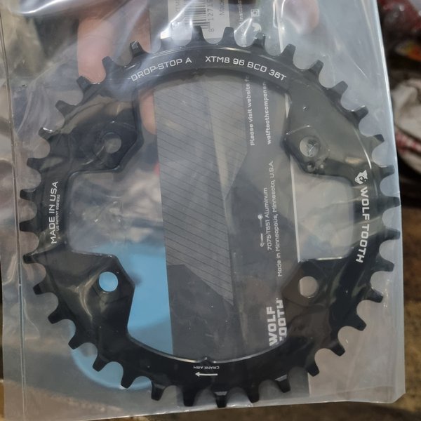 Jual Chainring Shimano 36T BCD 96 XT Deore WOLFTOOTH | Shopee Indonesia