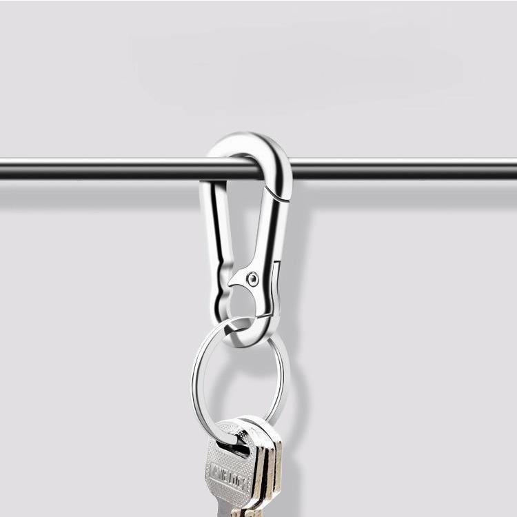 Jual Gantungan Kunci Kait Multifungsi / Gantungan Kunci Stainless Mewah ...
