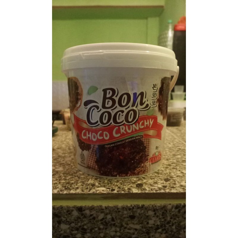 Jual Choco Crunchy 1 Kg BonCoco Cokelat Crunchi Cocok Untuk Roti Bakar ...