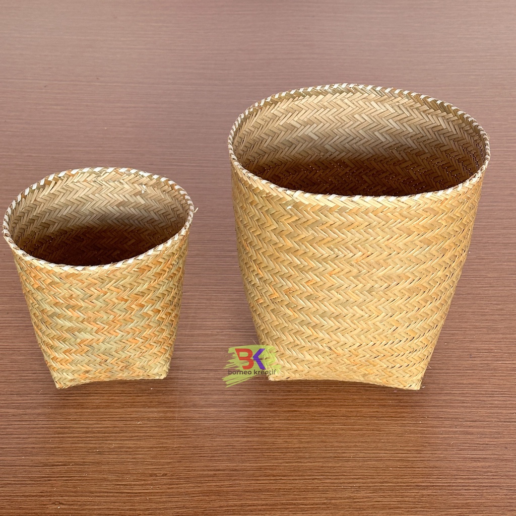 Jual Wadah Cuci Beras Tradisional Bahan Tanaman Bamban / Bakul Tumbu ...