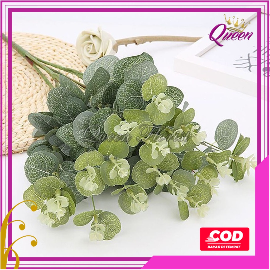 Jual Daun Dollar Cabang 16 Ekaliptus Tiruan Artificial Eucaliptus ...