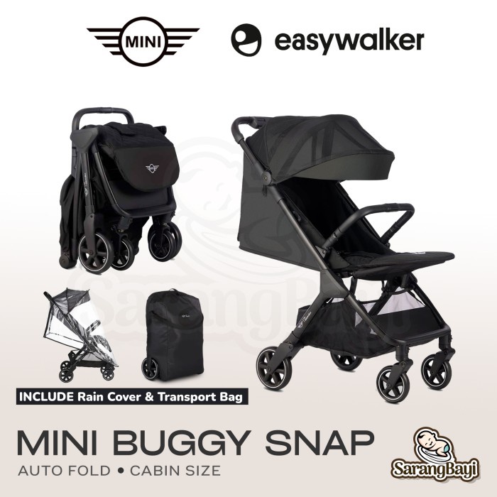 Jual Easywalker Mini Buggy Snap Autofold Cabin Stroller | Shopee Indonesia
