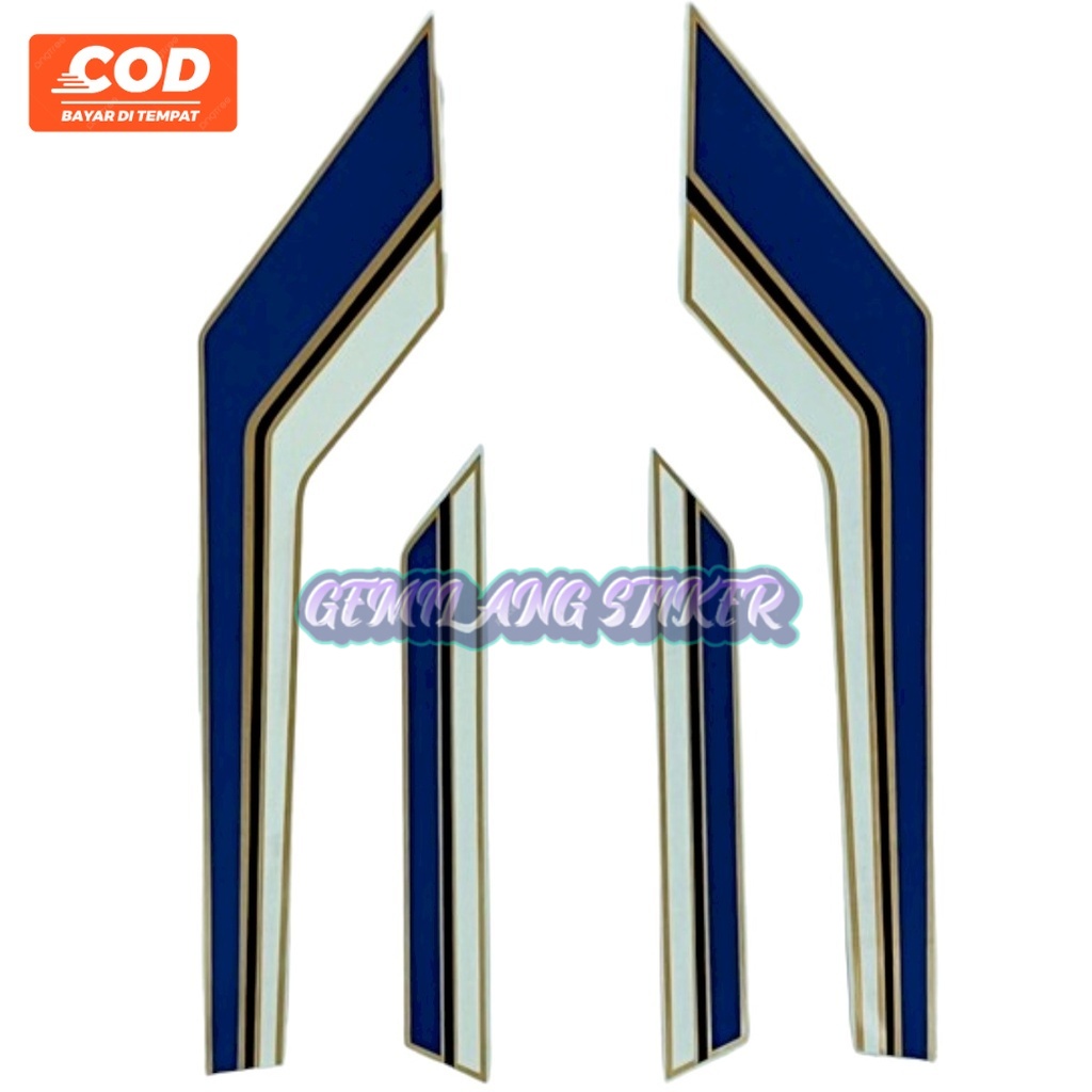 Jual Striping Decal Polet Sticker Honda Cepek CB GL100 GL 100 K5 K5 ...