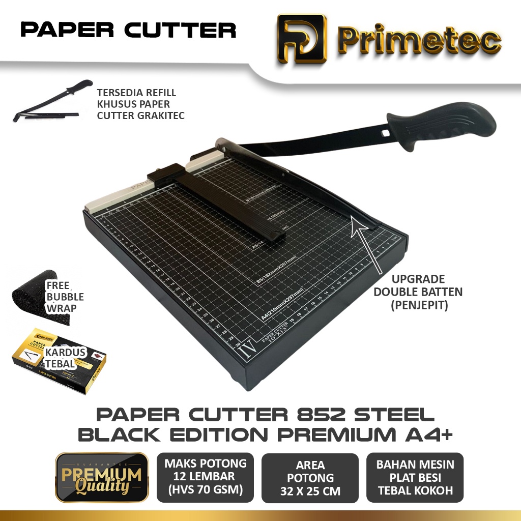 Jual Paper Cutter A4 ( Alat Potong / Mesin Pemotong Kertas HVS, Sticker ...