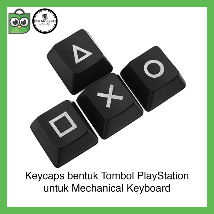 Jual PlayStation Keycaps Mechanical Keyboard Backlit PS Keycap Switch ...