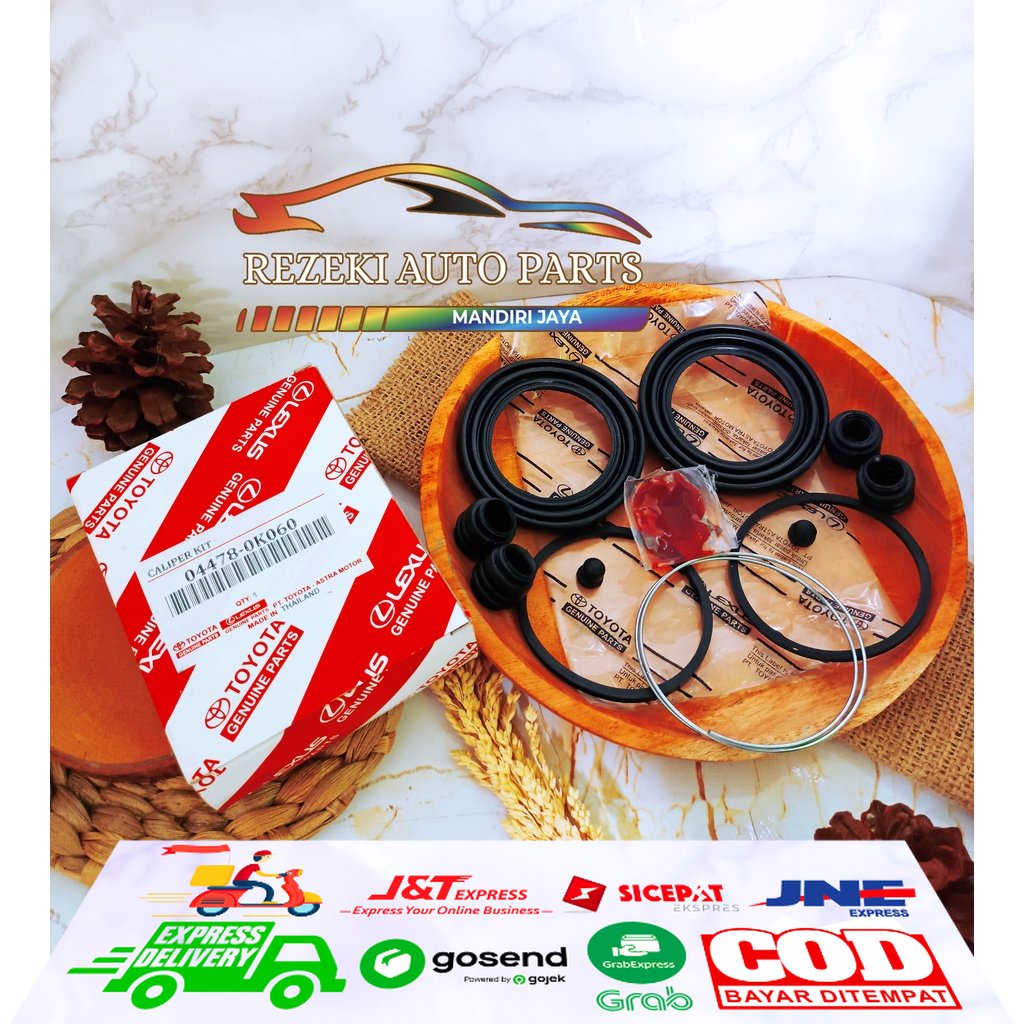 Jual CALIPER KIT SEAL KARET CAKRAM REM DEPAN KIJANG INNOVA 2.0 BENSIN ...