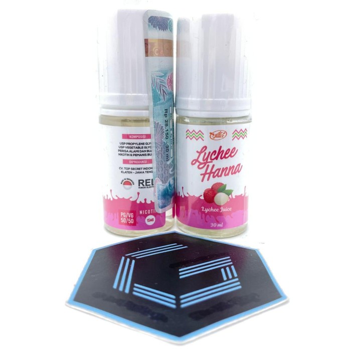 Jual SALT - LYCHEE Hanna 30ml by Dr Juice Liquid Pods Friendly Hana ...