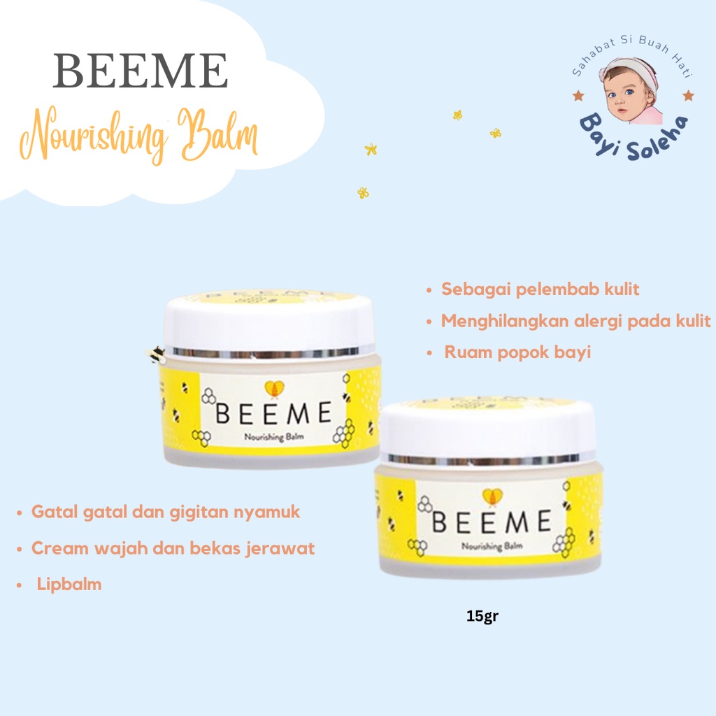 Jual [BS] Beeme Nourishing Balm For Mom and Baby / Skincare Ibu & Anak ...