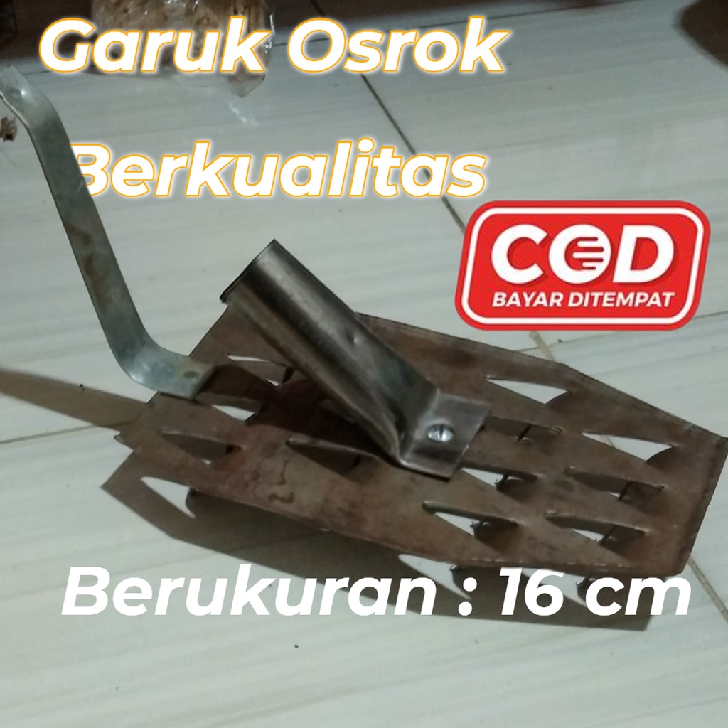 Jual Garuk sawah osrok garuk padi besar L 16 cm penyiang padi matun ...