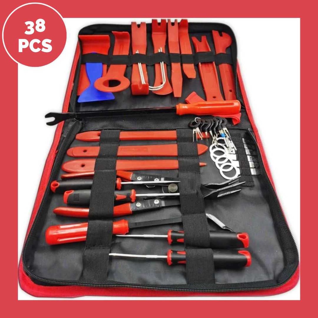 Jual LARATH Set Alat Reparasi Dashboard Mobil Trim Removal Tool 38 in 1 ...