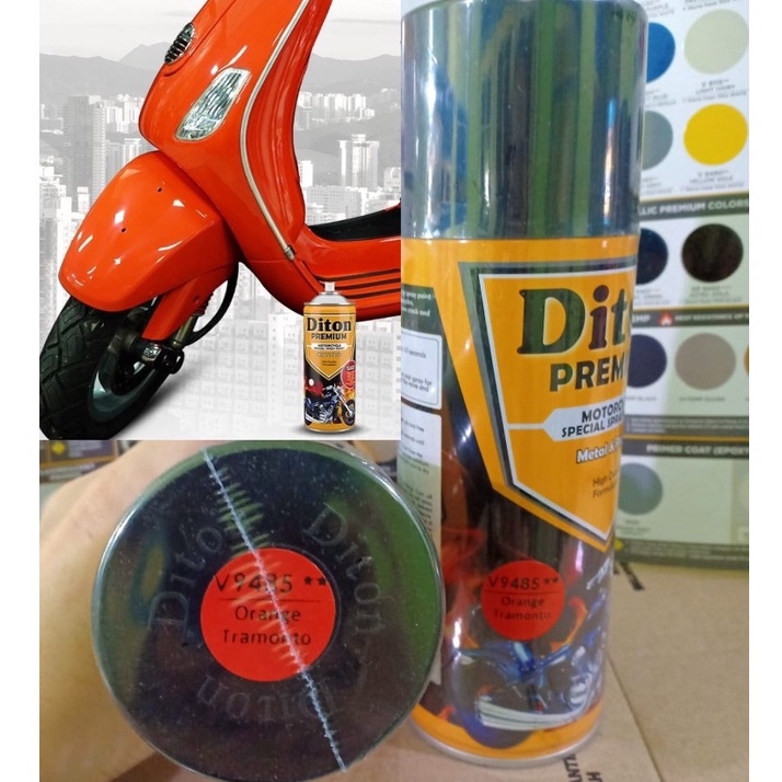 Jual VESPA COLORS DITON Premium Pilok Pilox Cat Semprot Warna VESPA ...