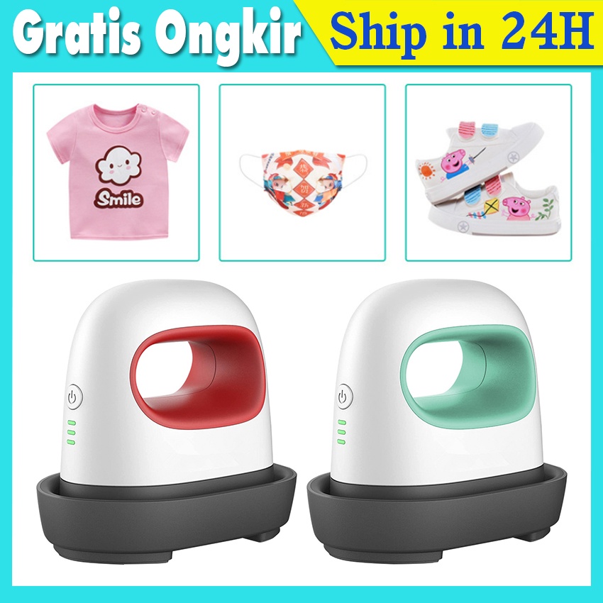 Jual Mesin Press Sablon Kaos Portabel Alat Press Sablon Mini Heat Press ...