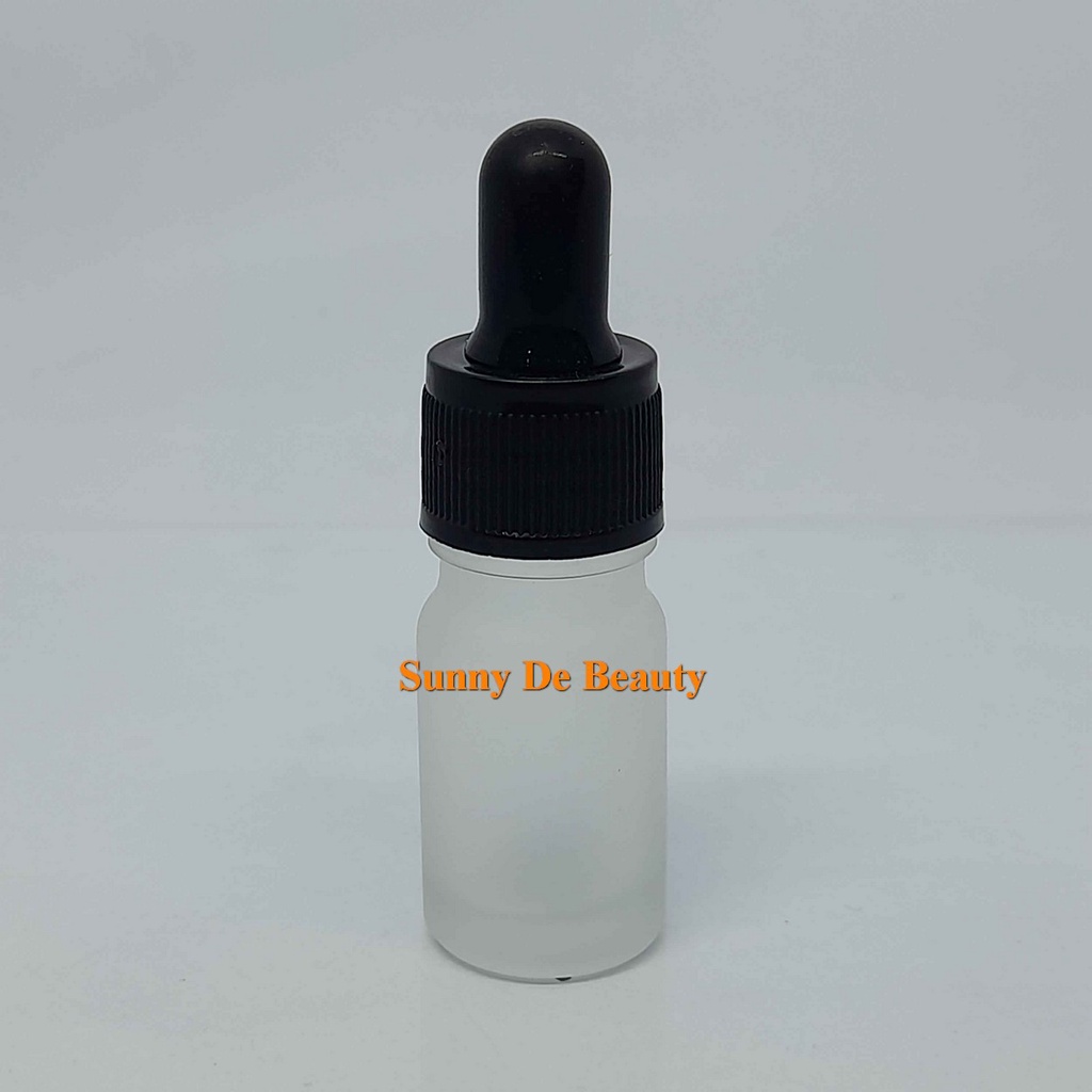 Jual Botol Kaca 5 ml Clear Frossted Br Tutup PP Non Segel Pipete ...