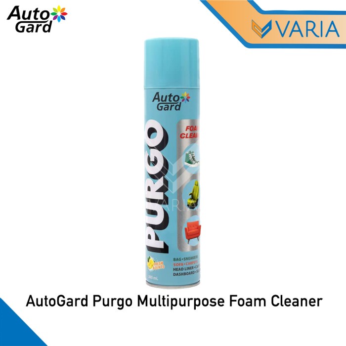 Jual AutoGard Purgo 300 ml Multipurpose Foam Cleaner Pembersih Interior ...