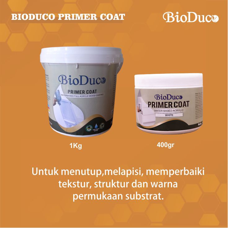 Jual Cat Primer Kayu Bioduco Primer 400gr Waterbased | Shopee Indonesia