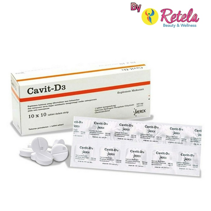 Jual Cavit-D3 1 Strip 10 Tablet | Shopee Indonesia