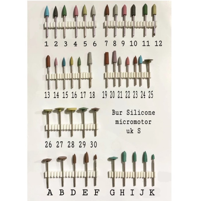 Jual Karet Poles / Bur Rubber Micromotor (S) | Shopee Indonesia