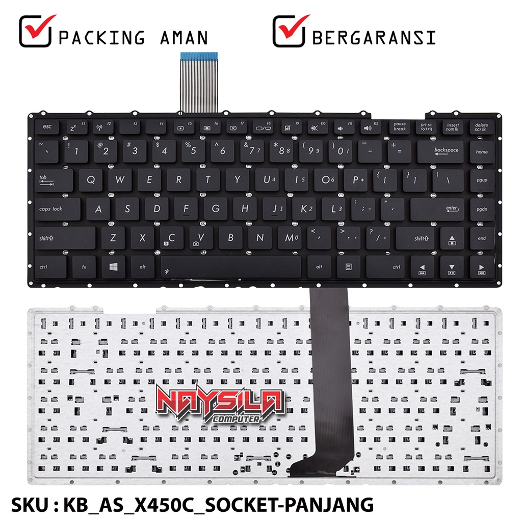 Jual Keyboard Laptop asus X452C X452E X452EA X450 X450C X450L X450LJ ...