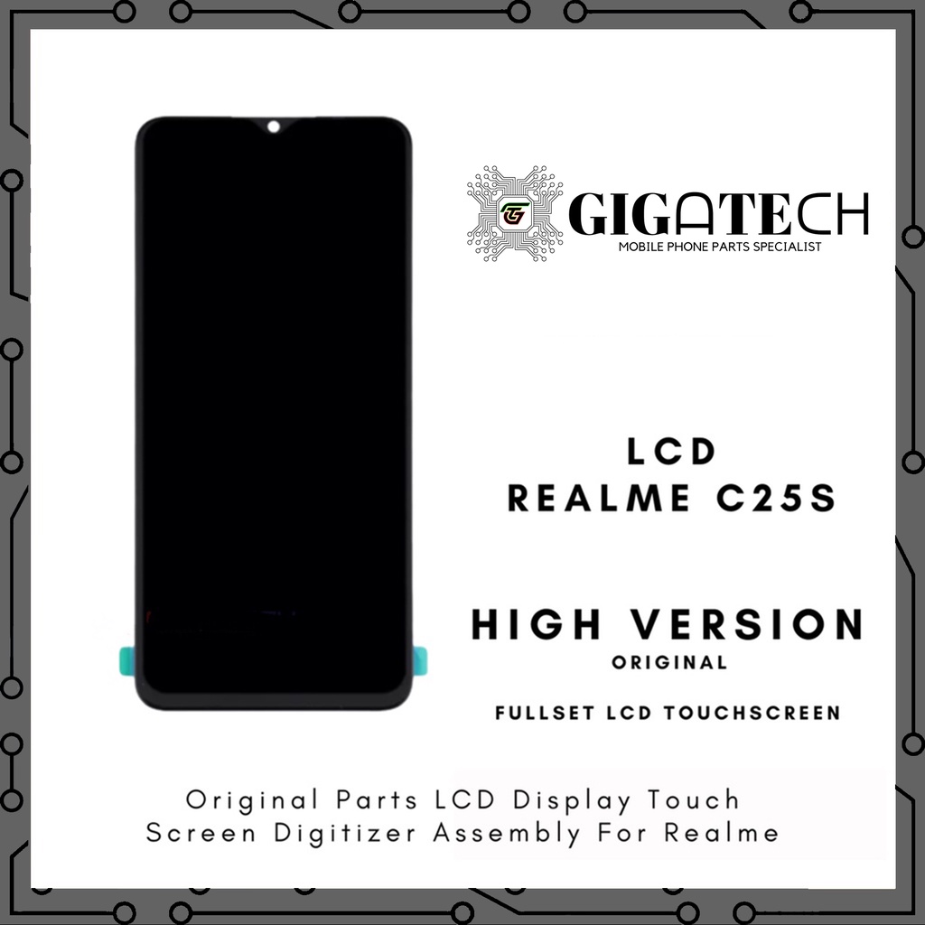 Jual LCD Realme C25 / C25S / A16 Original 100% Fullset Touchscreen ...