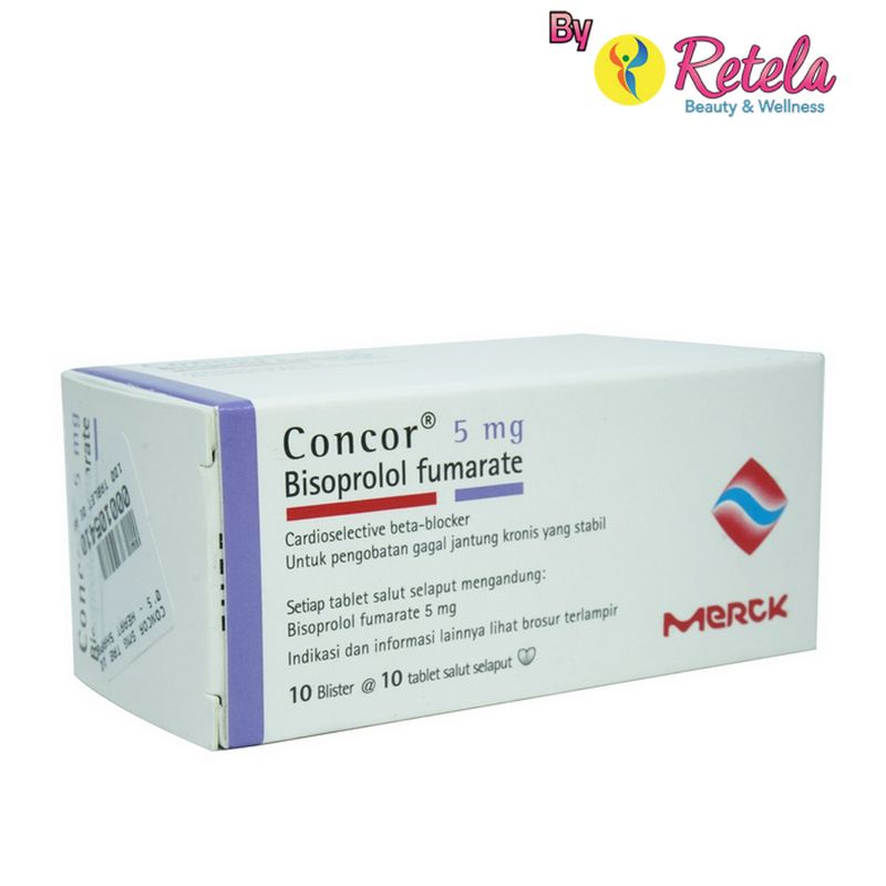 Jual Concor 5Mg 1 Strip 10 Tablet | Shopee Indonesia