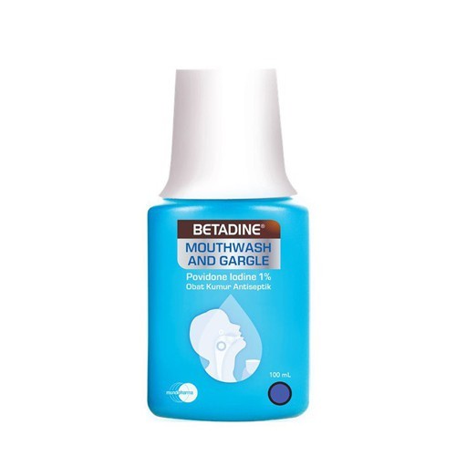 Jual Betadine Mouthwash & Gargle / Obat Kumur / 100Ml | Shopee Indonesia