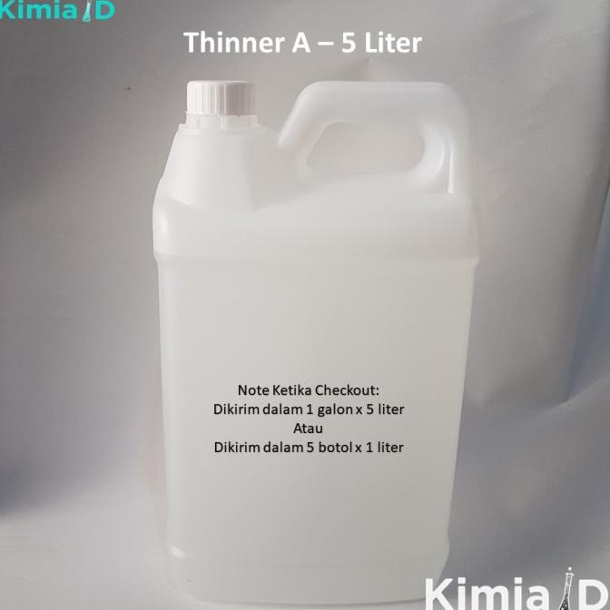Jual Thinner A 5 Liter Thinner A Special 5 Liter Thinner A Cuci Tiner A ...