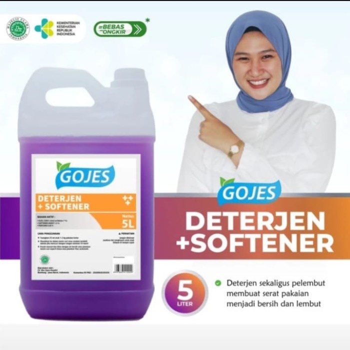 Jual Deterjen + Softener Gojes 5 Liter | Shopee Indonesia