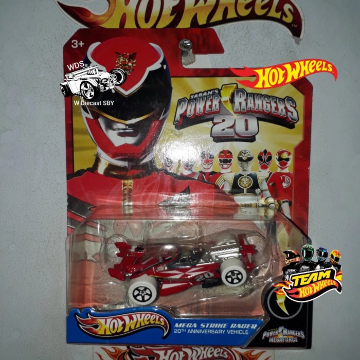 Jual Hot Wheels Power Ranger Mega Force Mega Strike Racer 20th Anniv ...