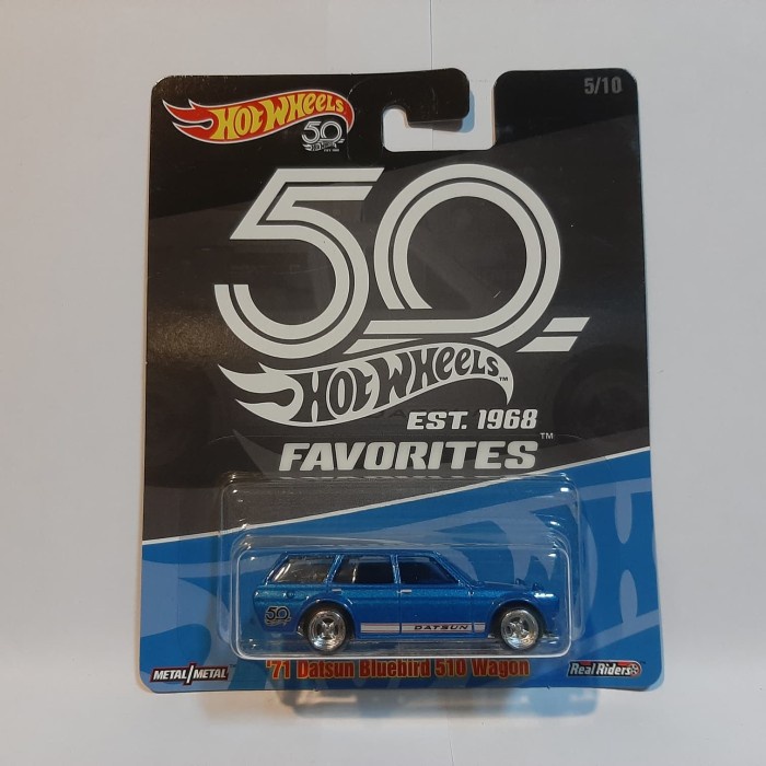 Jual AMC SHOP Hot Wheels 71 Datsun Bluebird 510 Wagon - 50th Favorites ...