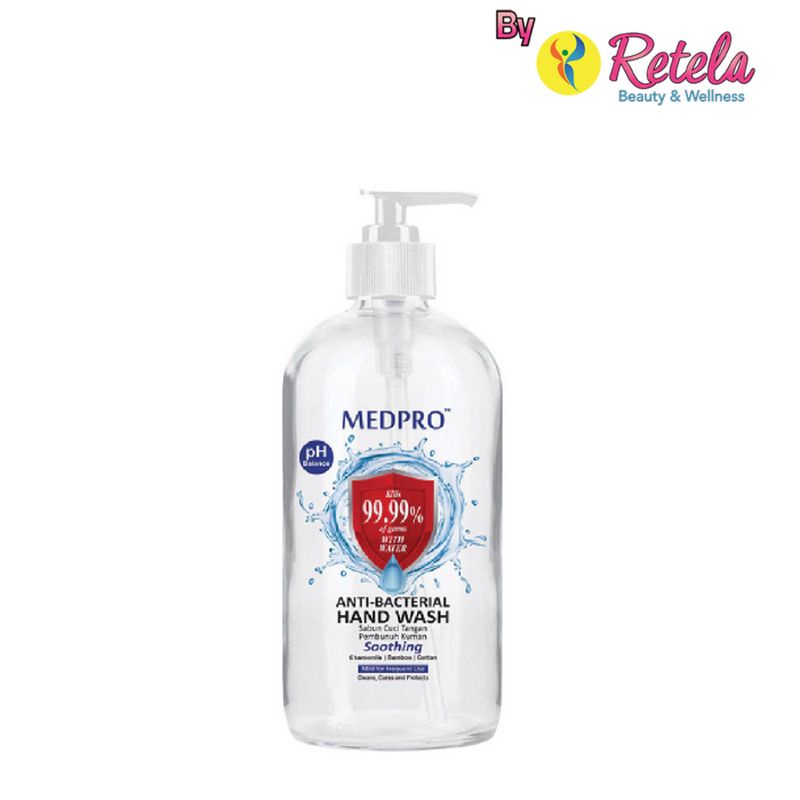 Jual Medpro Hand Wash Anti Bacterial 500ml | Shopee Indonesia