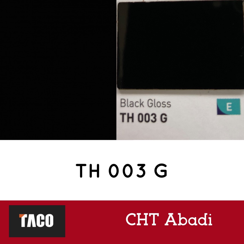 Jual TACO HPL Black Gloss TH 003 G (HARGA BELUM TERMASUK ONGKIR) | Shopee Indonesia