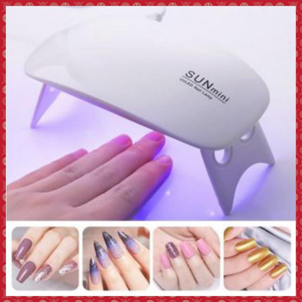 Jual PORTABLE SUN Mini UV LED Nail Lampu Pengering Manicure Cat Kuku ...