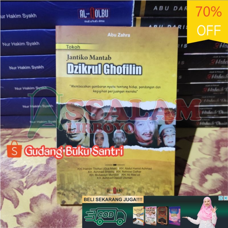 Jual Buku / Kitab Tokoh Jantiko Mantab Dzikrul Ghofilin | Assalam ...