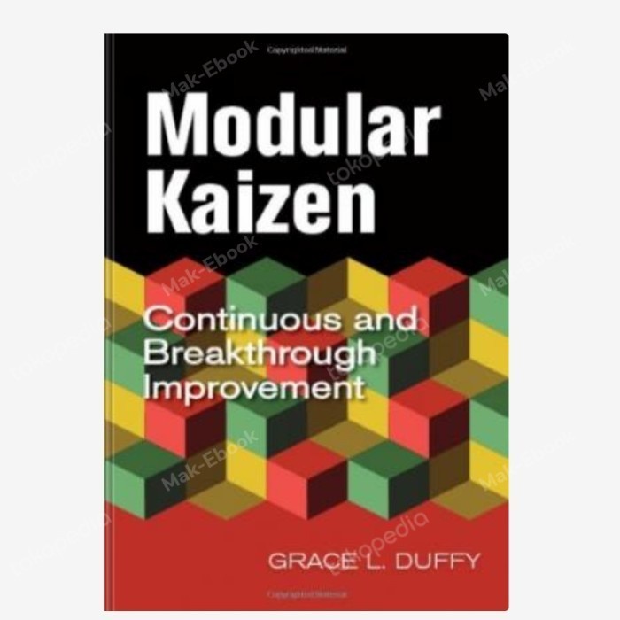 Jual Buku Modular Kaizen: Continuous and Breakthrough Improvement | Shopee Indonesia