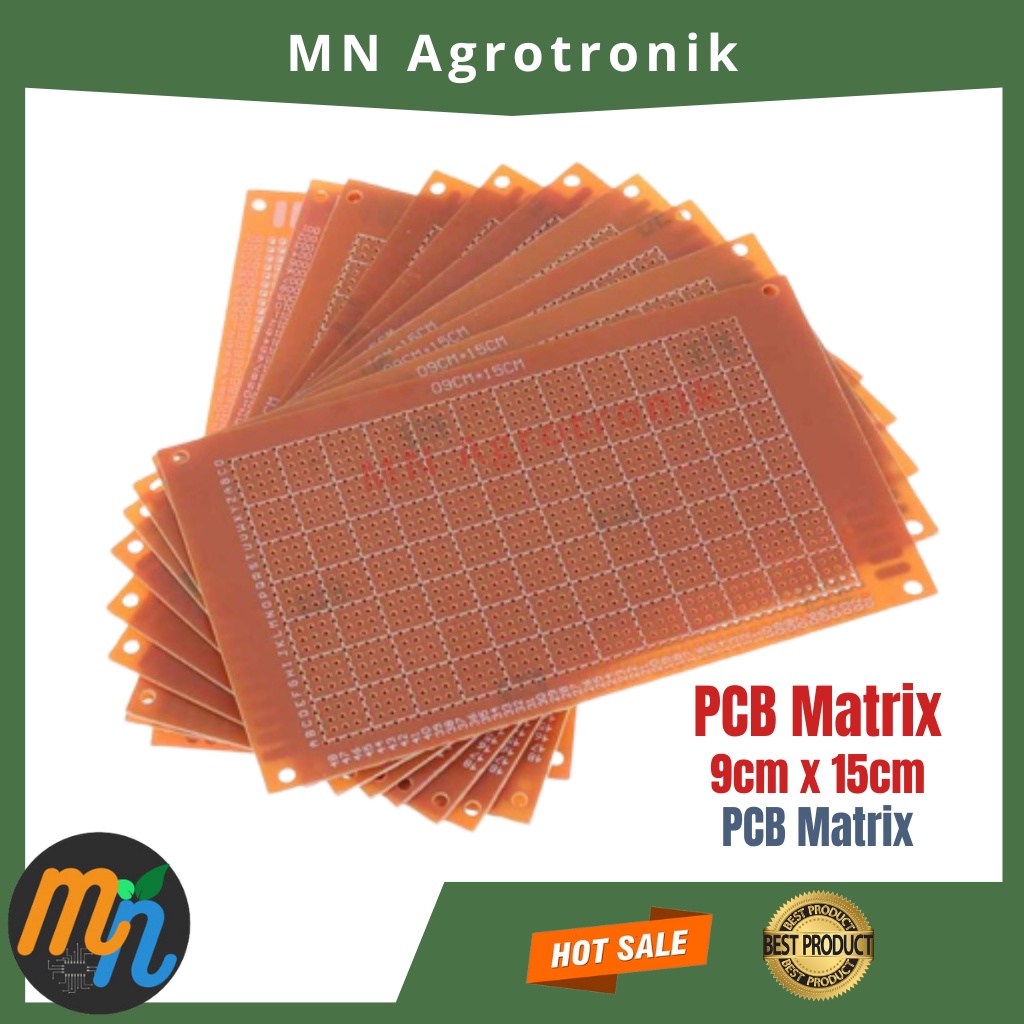 Jual PCB DOT MATRIX LUBANG 9X15 9X15CM 9*15 | Shopee Indonesia