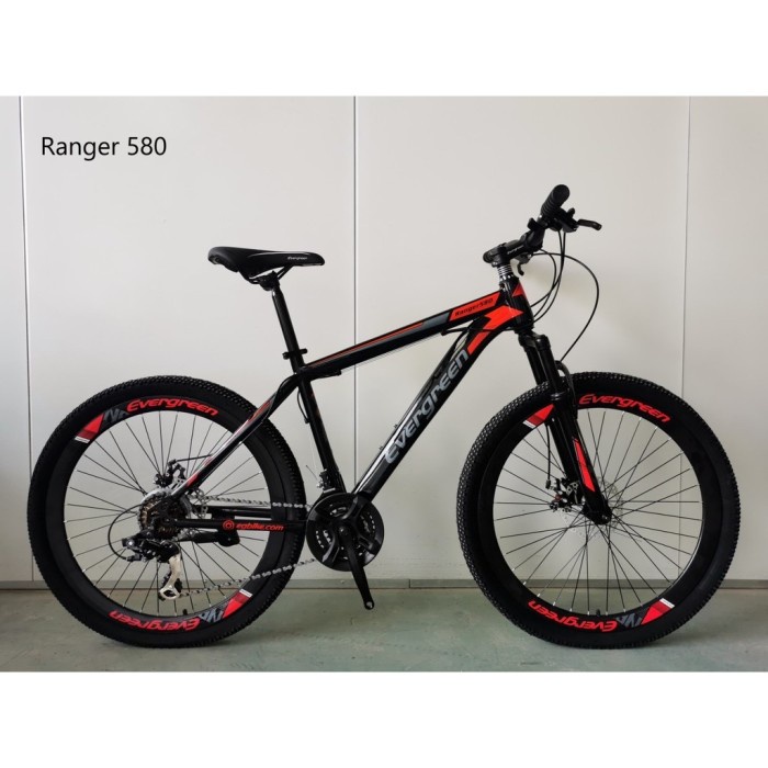 Jual Sepeda Gunung Evergreen EG580 Ranger MTB Remaja-Dewasa 26inch K7R ...