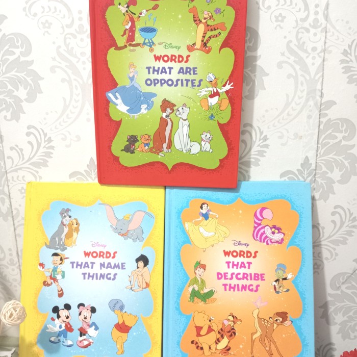 Jual DISNEY WORDS THAT NAME THINGS,DESCRIBE THINGS,THAT ARE OPPOSITES ...
