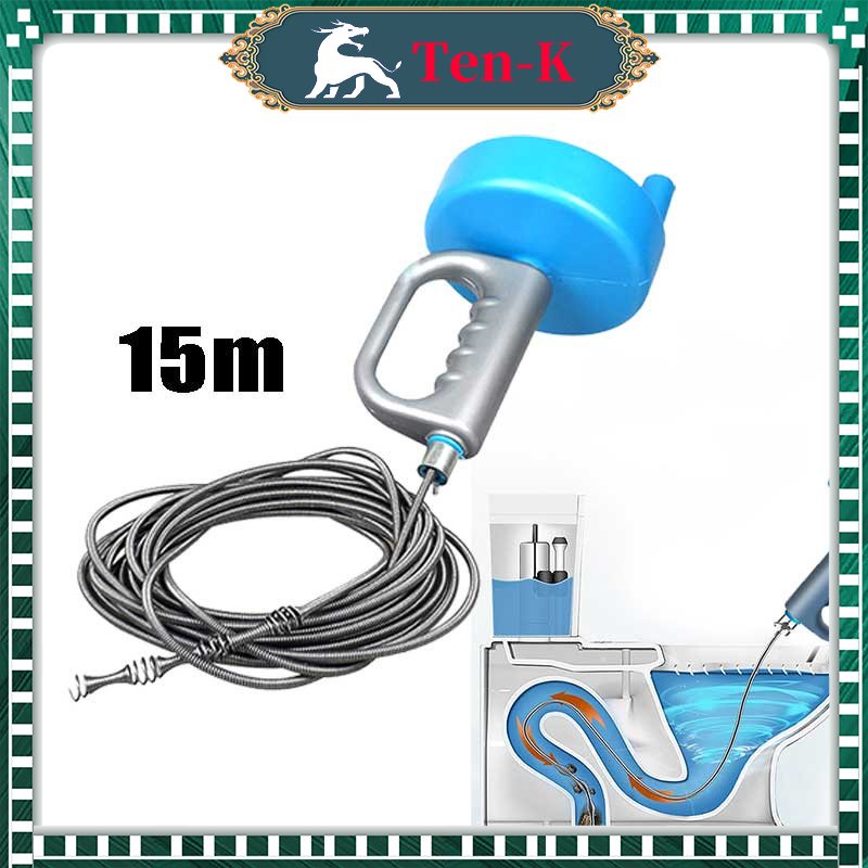 Jual Pipe Cleaner 15 Meter Pipa Pembersih Saluran Mampet Pipe Cleaner Alat Pembersih Pipa Kawat ...