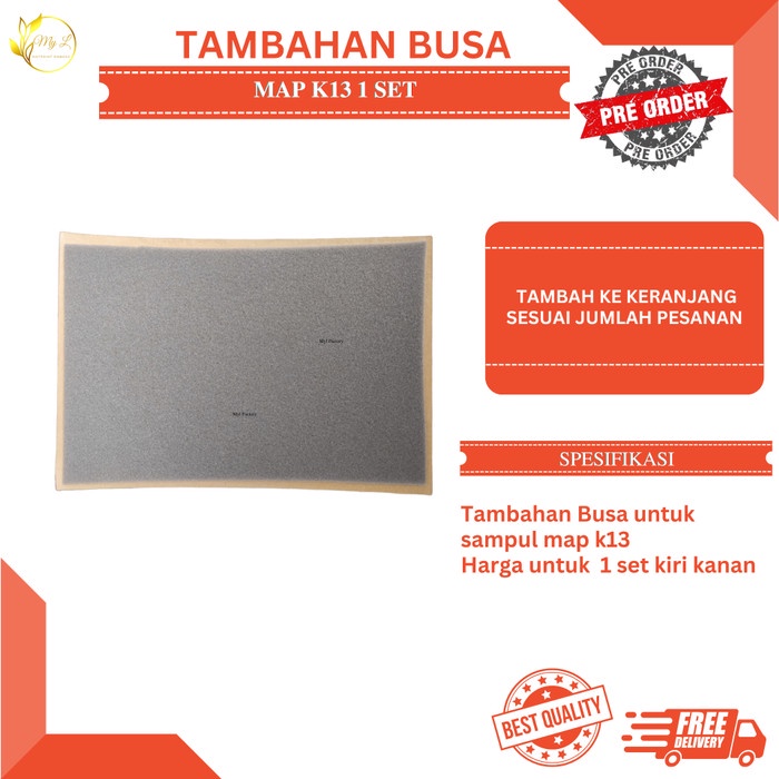 Jual My.L CUSTOM - Busa tambahan untuk Map Sekolah & Sertifikat 1 set ...