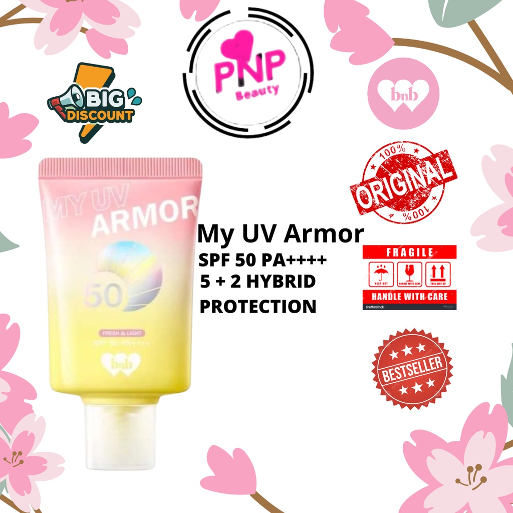Jual BNB Barenbliss My UV Armor SPF 50 PA++++ - Face Sunscreen Gel Moisturizer | Shopee Indonesia