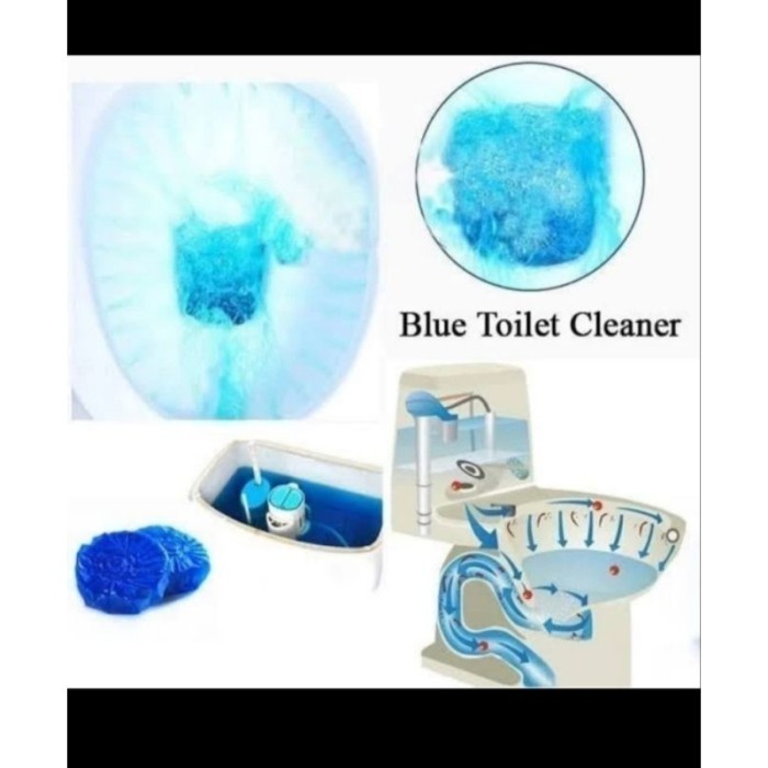 Jual Tablet Pembersih Toilet Tablet Biru kloset Tablet Biru Penyegar ...
