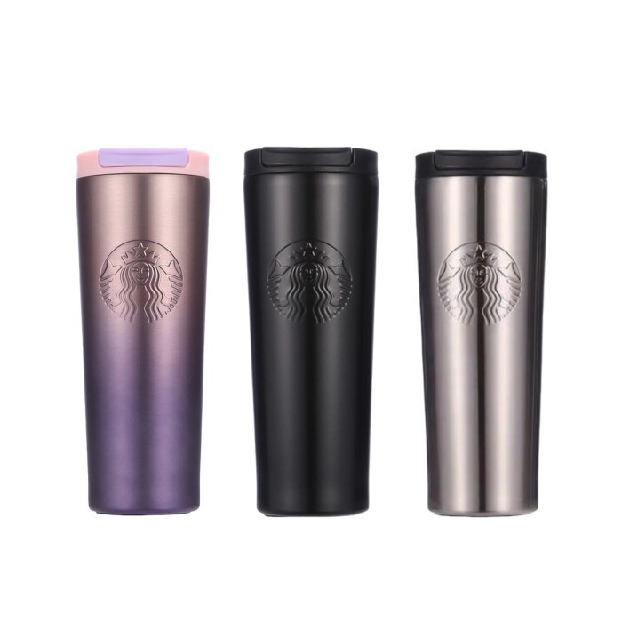Jual Tumbler Starbucks Stainless Steel Coffee Botol 473ml Grande ...