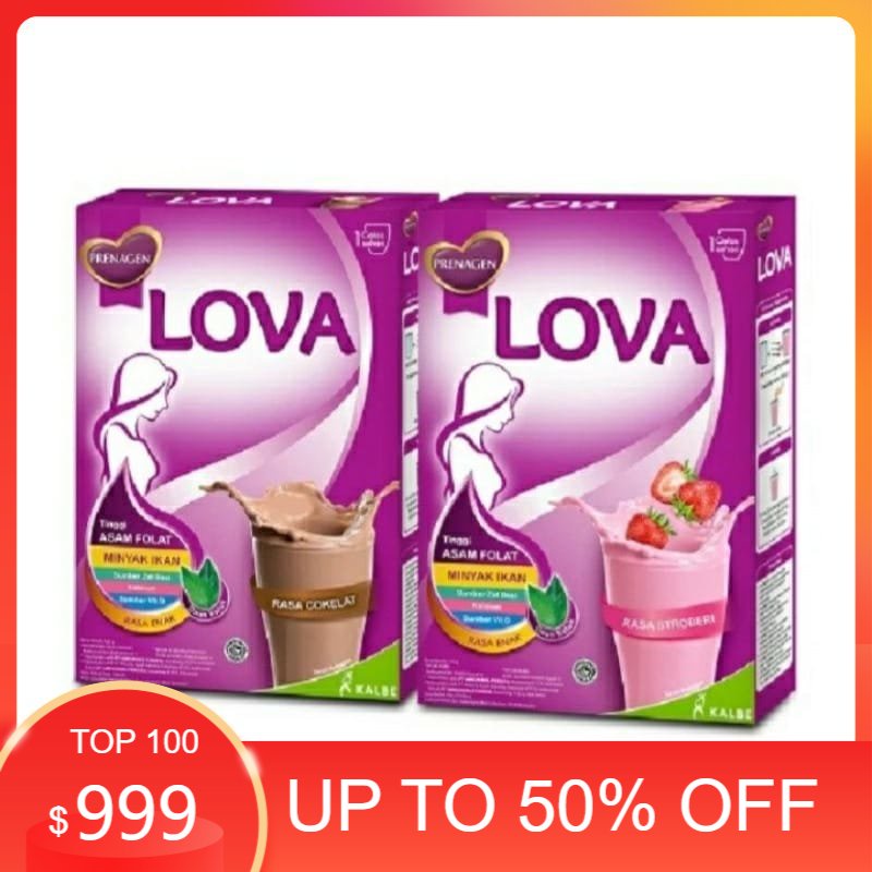 Jual Susu Prenagen lova 120 gr Rasa Coklat Dan Strawberry merupakan ...