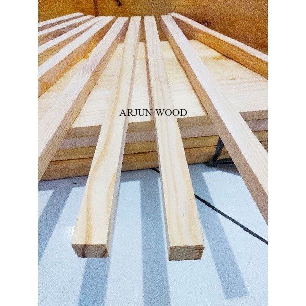 Jual Kayu Jatibelanda 2x2 panjang 50 cm reng kayu stick kayu jati ...