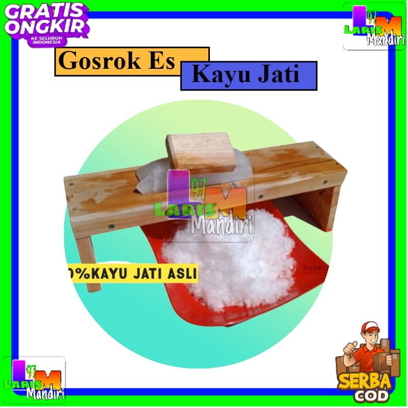 Jual serutan es batu kayu / gosrok es / Gosrok Es Batu / Serut Es Batu ...