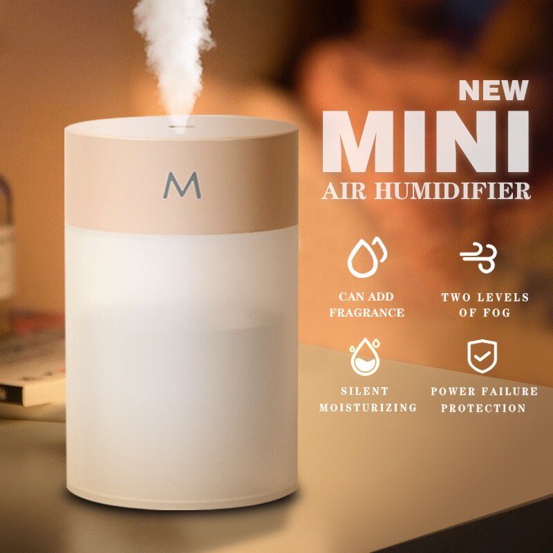 Jual Mini Humidifier Aromatherapy Purifier Diffuser Portable Pelembab ...