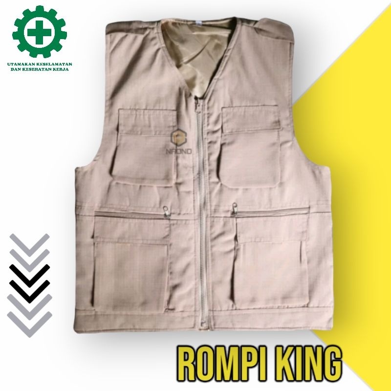 Jual BLZ FASHION - Rompi Tactical Crew Lapangan Kerja Ridwan Kamil King ...