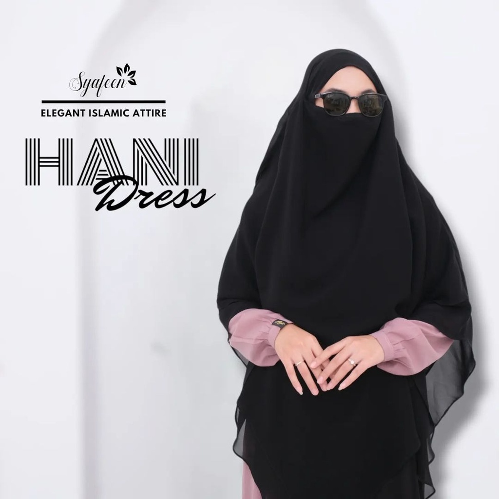 Jual GAMIS LEBARAN MODEL TERBARU SYARI 2024 HANI DRESS (KANCING LEPIS ...