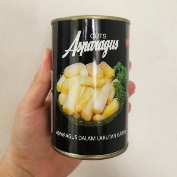 Jual Asparagus cuts potong kaleng Mamata brand | Shopee Indonesia